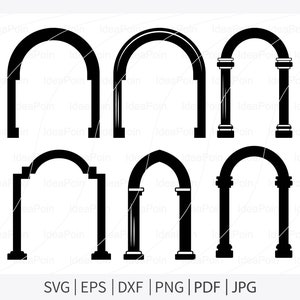 Architectural Arches Svg, Arch SVG, Arch Svg Bundle, Arch Wedding ...