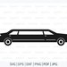 Limousine Clipart, Limousine Svg, Limousine Vector, Limousine Suv Files ...