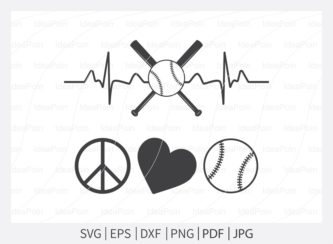 Baseball Bat Svg Bundle Baseball Svg Baseball Clipart - Etsy