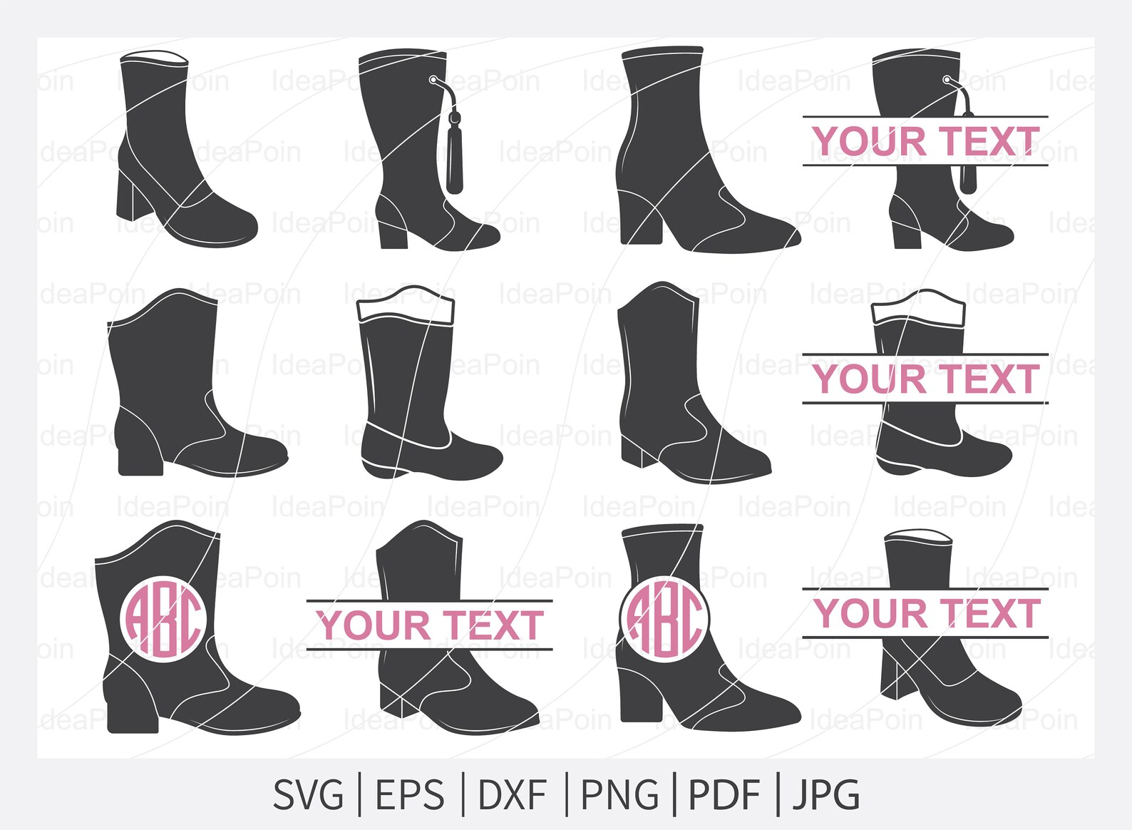 Drill Team Majorette Boots Svg, Majorette Boots Svg, Drill Team ...