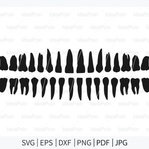 Tooth Svg, Dental Svg, Tooth Monogram Svg Bundle, Tooth Heartbeat ...