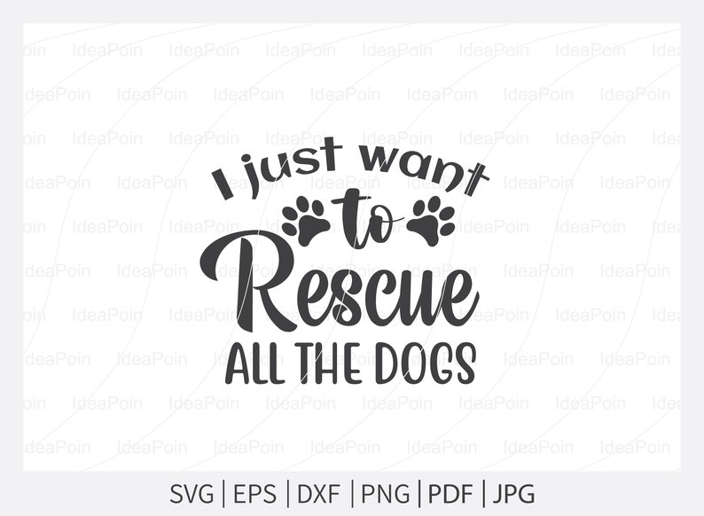 Rescue Dog Svg File Rescue Dog Peace Love Rescue Rescue Mom - Etsy