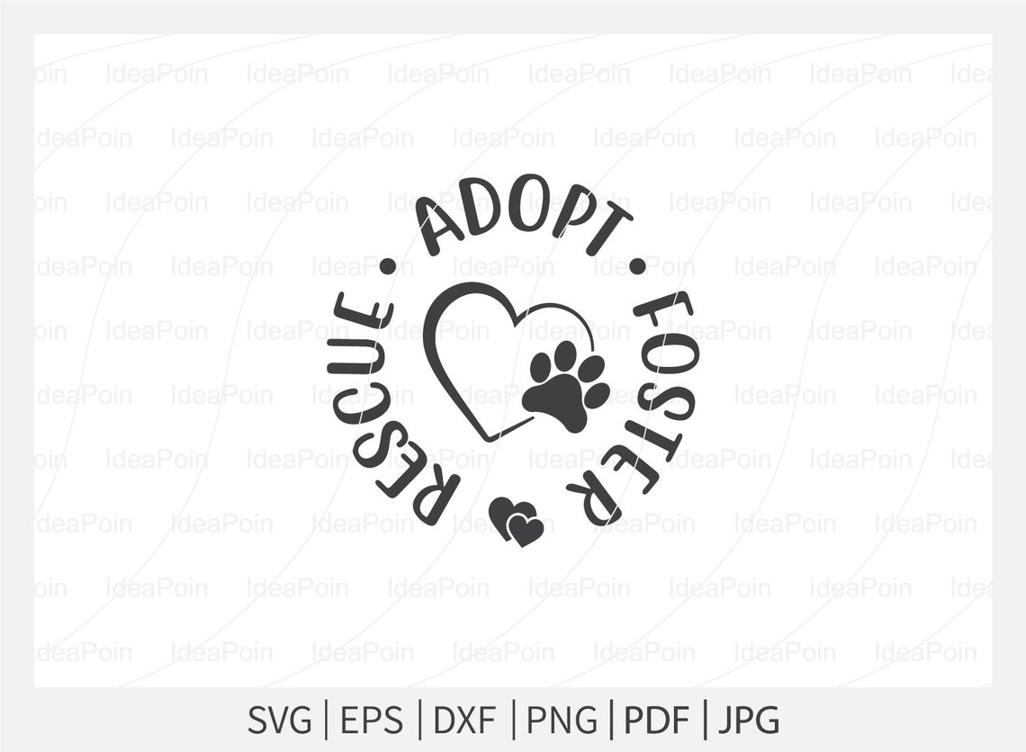 Pet Adoption Svg Pet Adoption SVG Bundle Dogs SVG Dog Life | Etsy