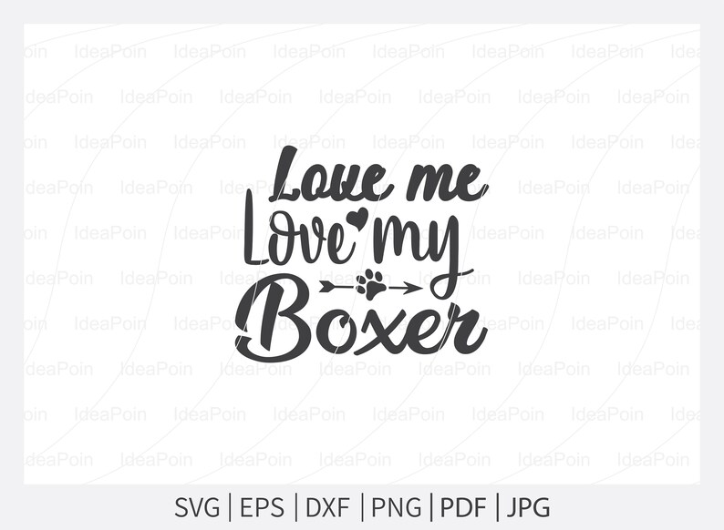 Boxer Dog Svg Bundle Boxer Dog SVG Boxer Dog Png Boxer Dad - Etsy