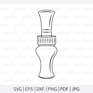 Duck Call SVG, Duck Call Split Silhouette, Duck Calls Monogram, Best ...