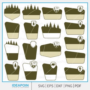 Customizable National Park Sign Svg, National Park Clipart, National ...