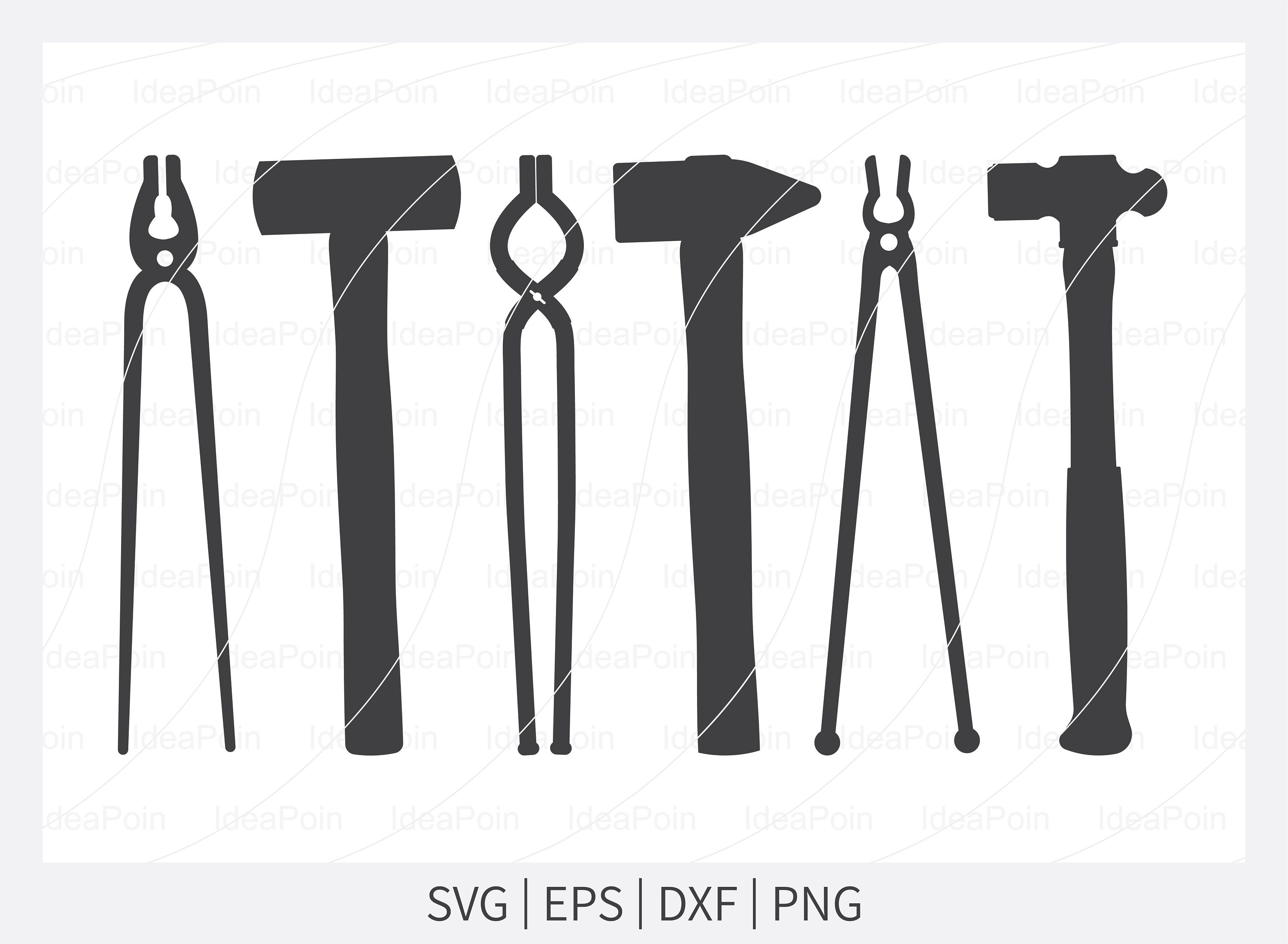 Anvil SVG Hammer Clipart Forged Steel Svg Metal Iron Tool - Etsy