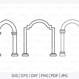 Architectural Arches Svg, Arch SVG, Arch Svg Bundle, Arch Wedding ...