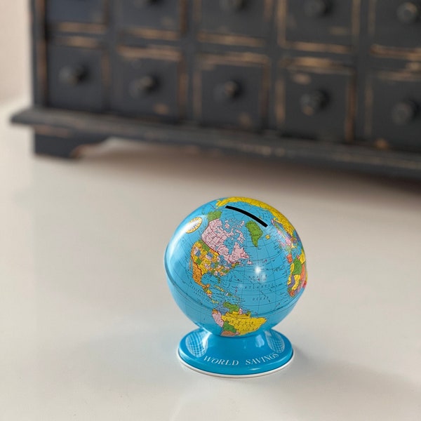 Globe Bank - Etsy