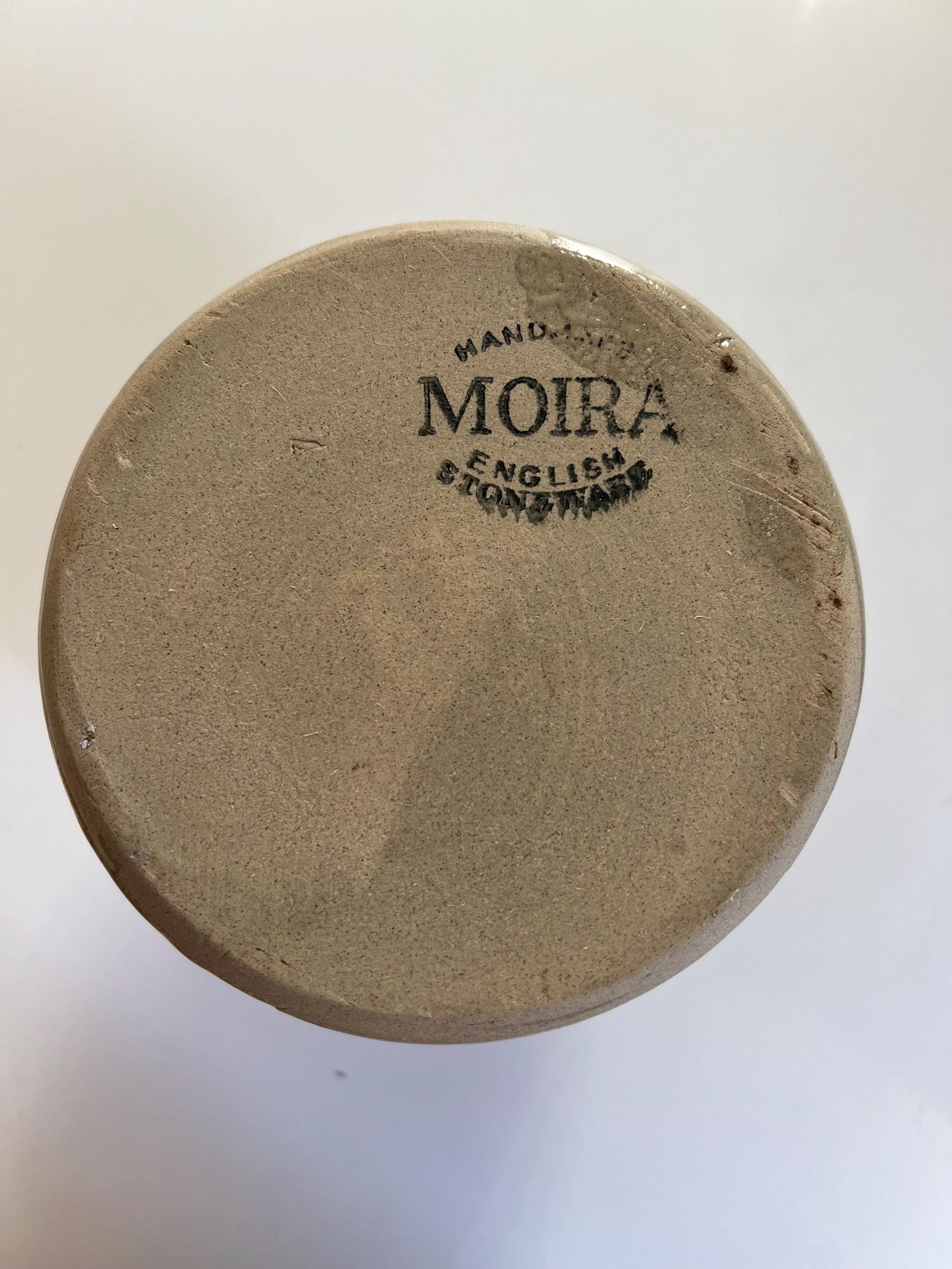 Vintage Moira Pottery Ceramic Honey Pot Crock - Etsy