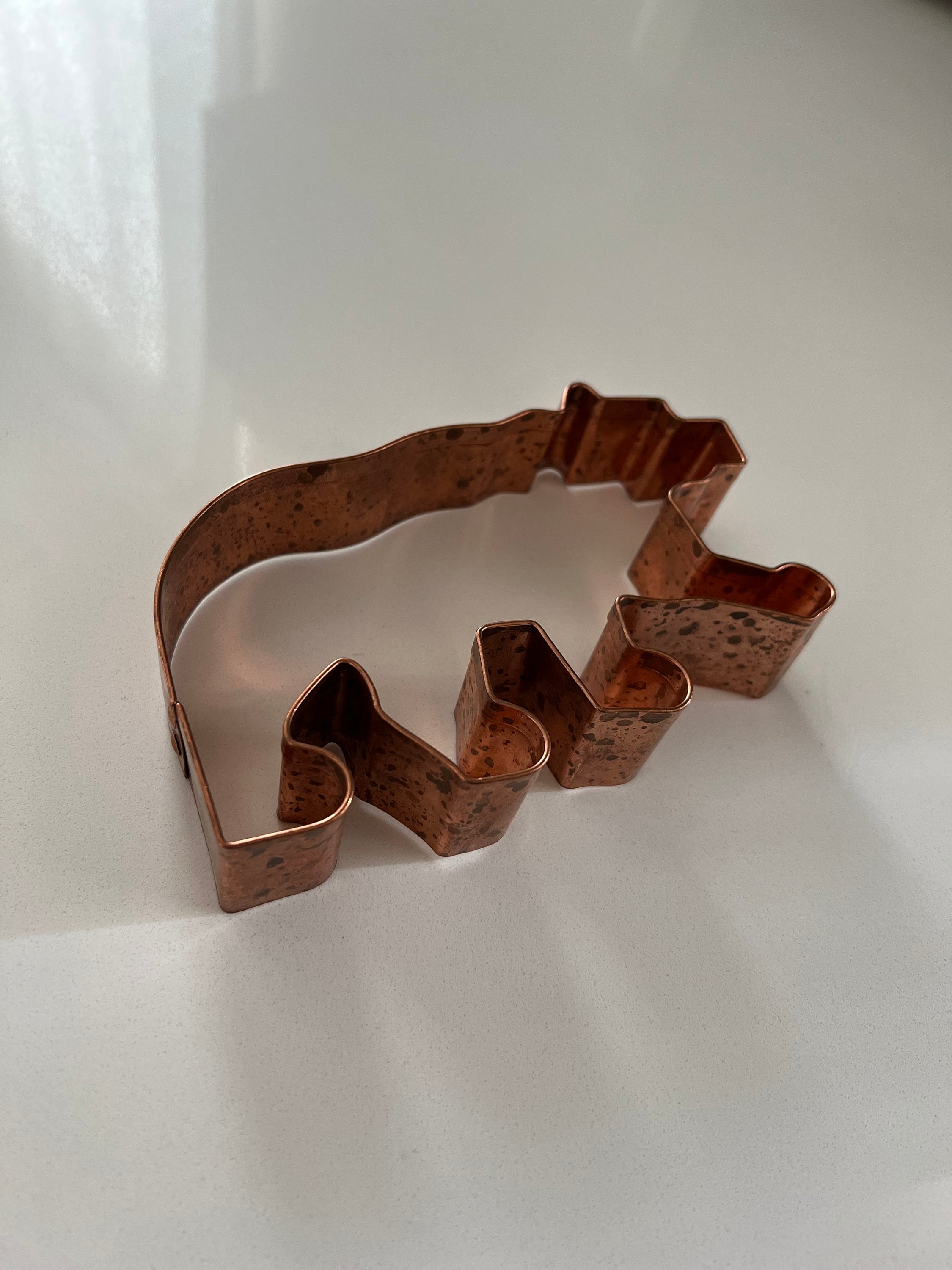 Vintage Copper Cookie Cutter Set of 3, Large BMC Boston Mountain Copper ...