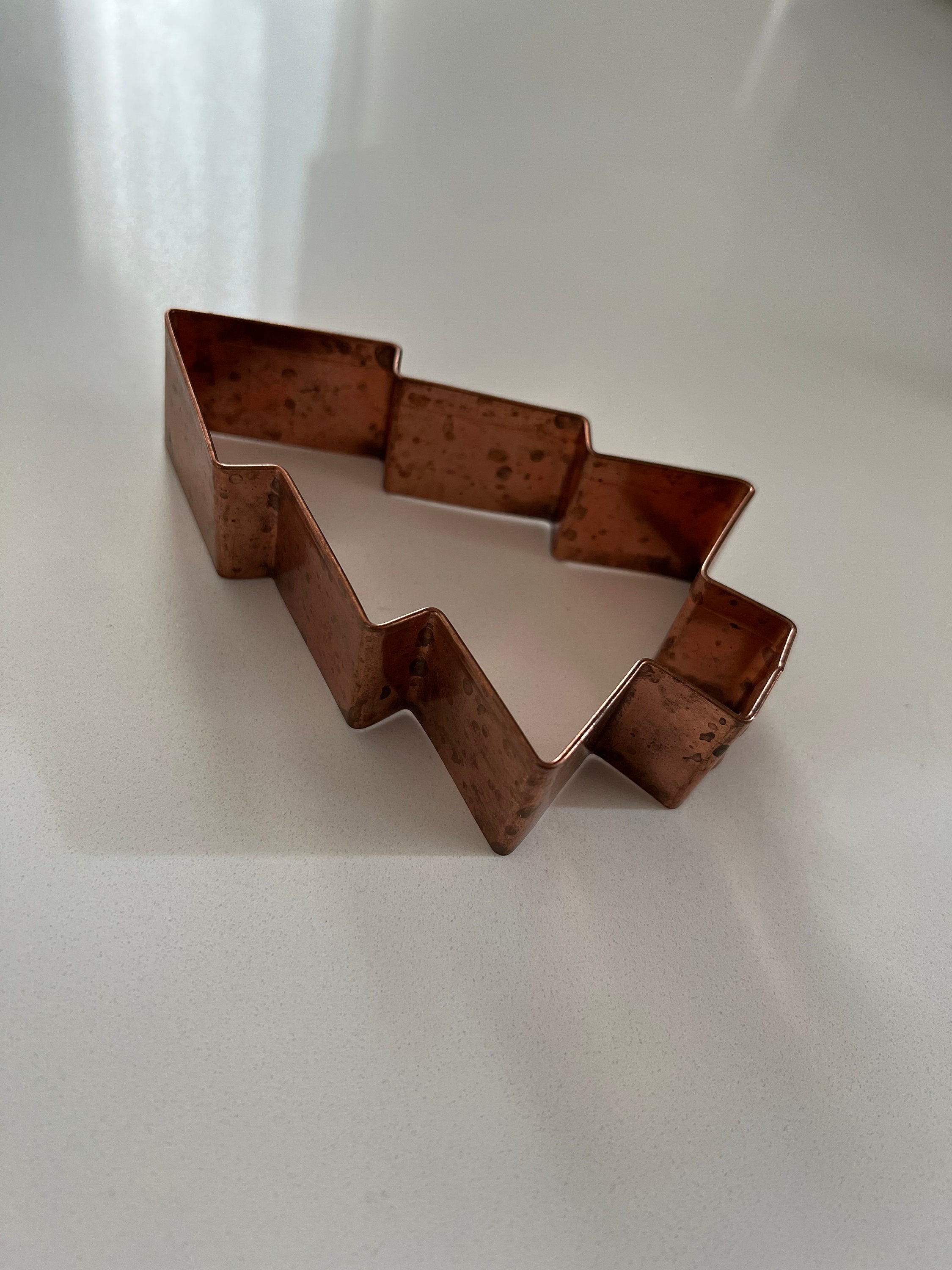 Vintage Copper Cookie Cutter Set of 3, Large BMC Boston Mountain Copper ...