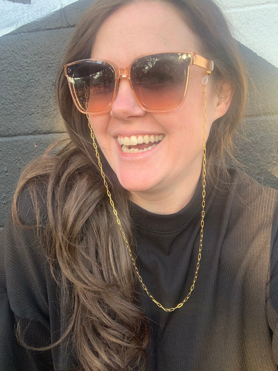 Custom Boho LOOP Sunglass Chain Detachable Glasses Chain - Etsy