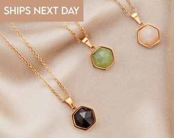 Hexagon Stone - Etsy