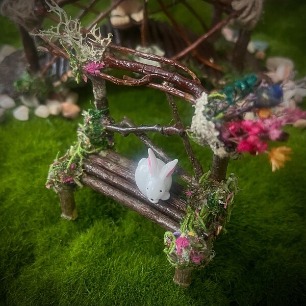 Fairy Garden Bench - Etsy