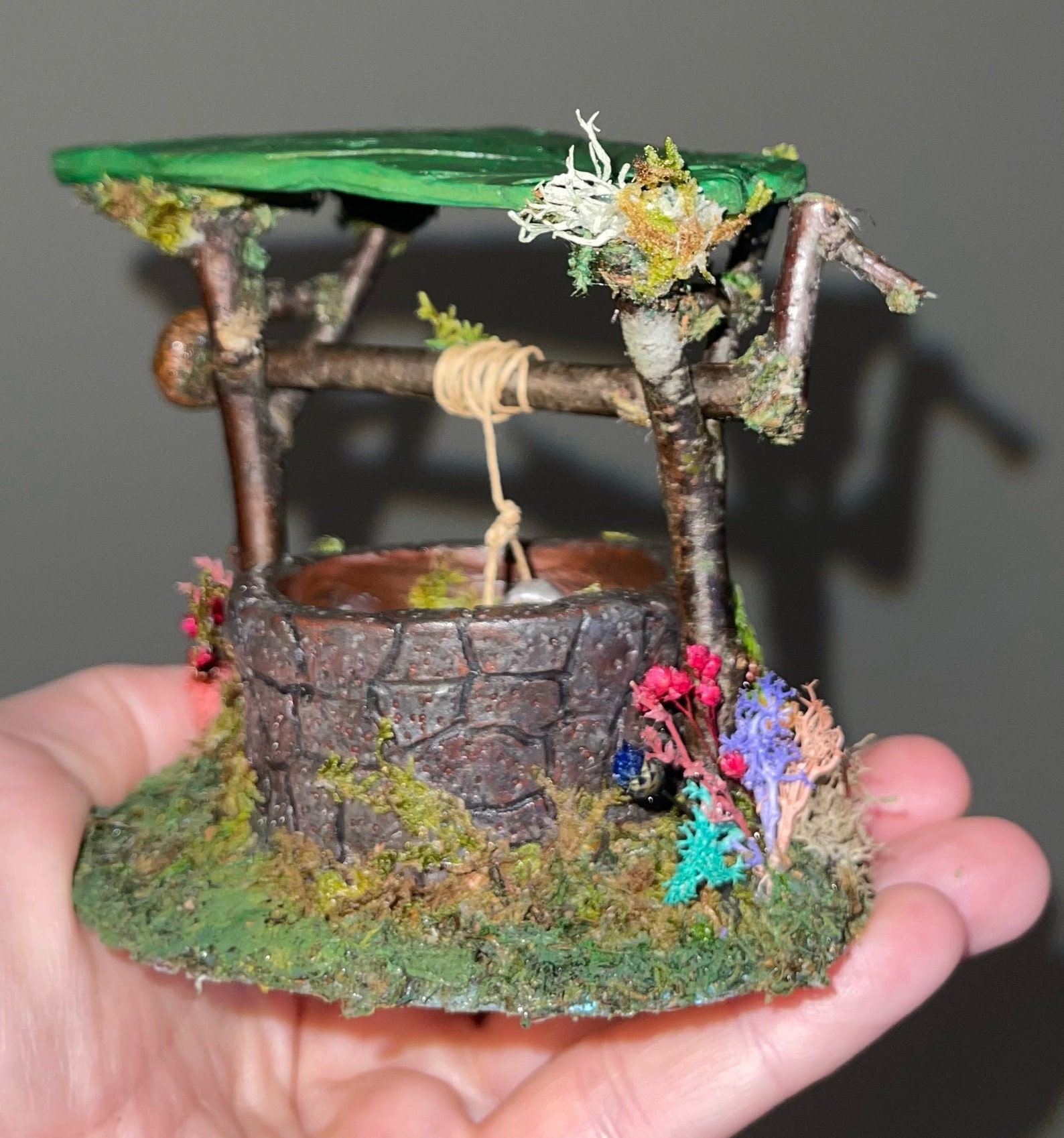Wishing Well Water Well Miniature Well Fairy Water Well - Etsy
