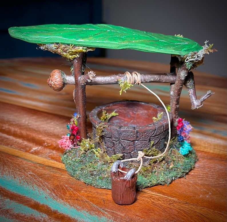 Wishing Well Water Well Miniature Well Fairy Water Well - Etsy