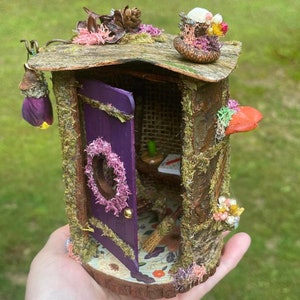 Fairy House Cottage Core OOAK Handmade - Etsy