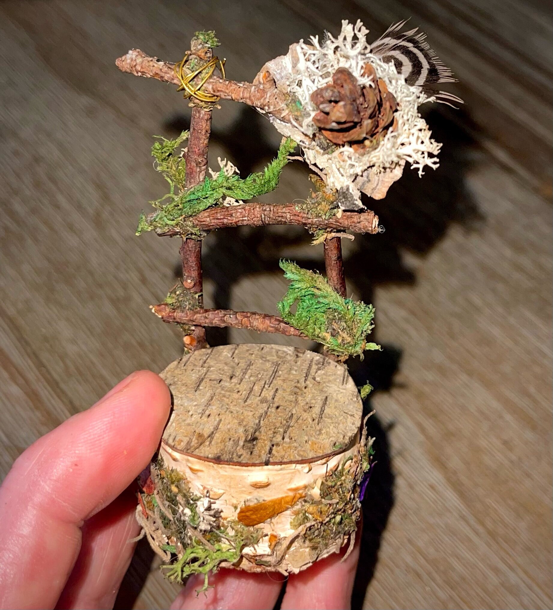 Fairy Chair Fairy Furniture Doll Chair Wedding Topper FREE - Etsy