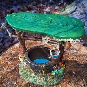Wishing Well, Water Well, Miniature Well, Fairy Water Well, Miniature ...