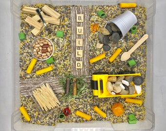 Construction Theme Bins - Etsy