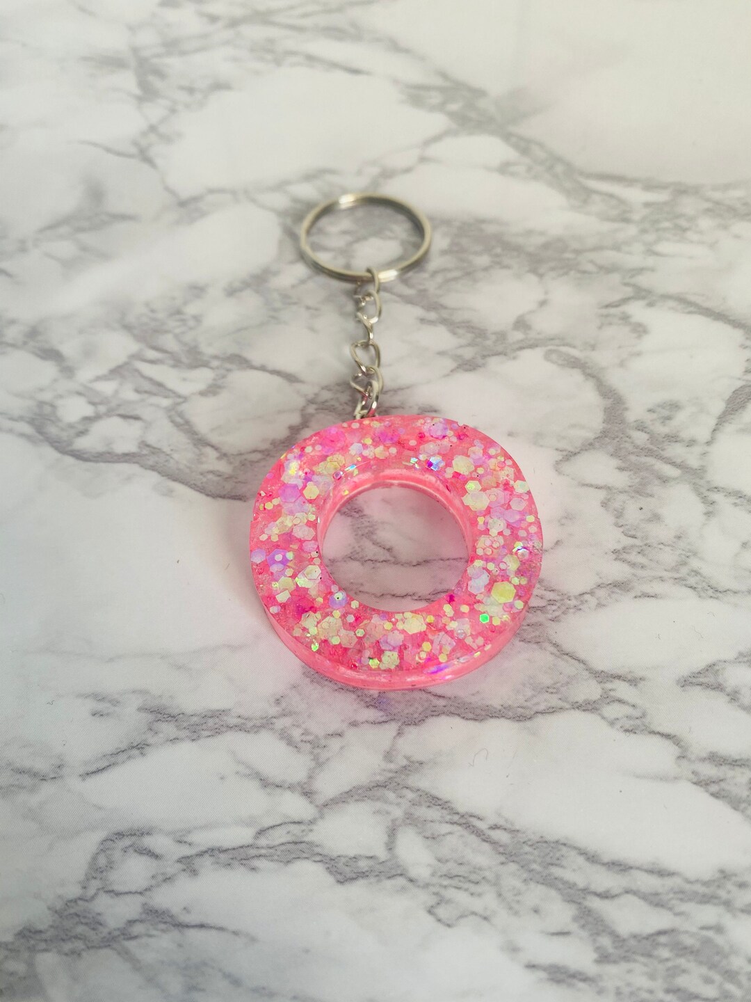 Alphabet Keyrings - Etsy