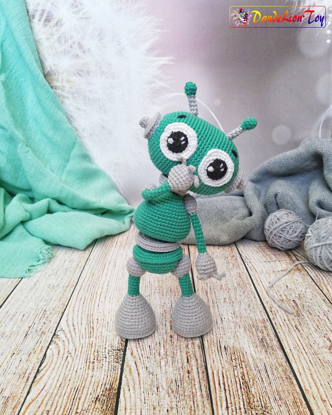 Crochet pattern Robot Burt amigurumi robot doll pdf file | Etsy