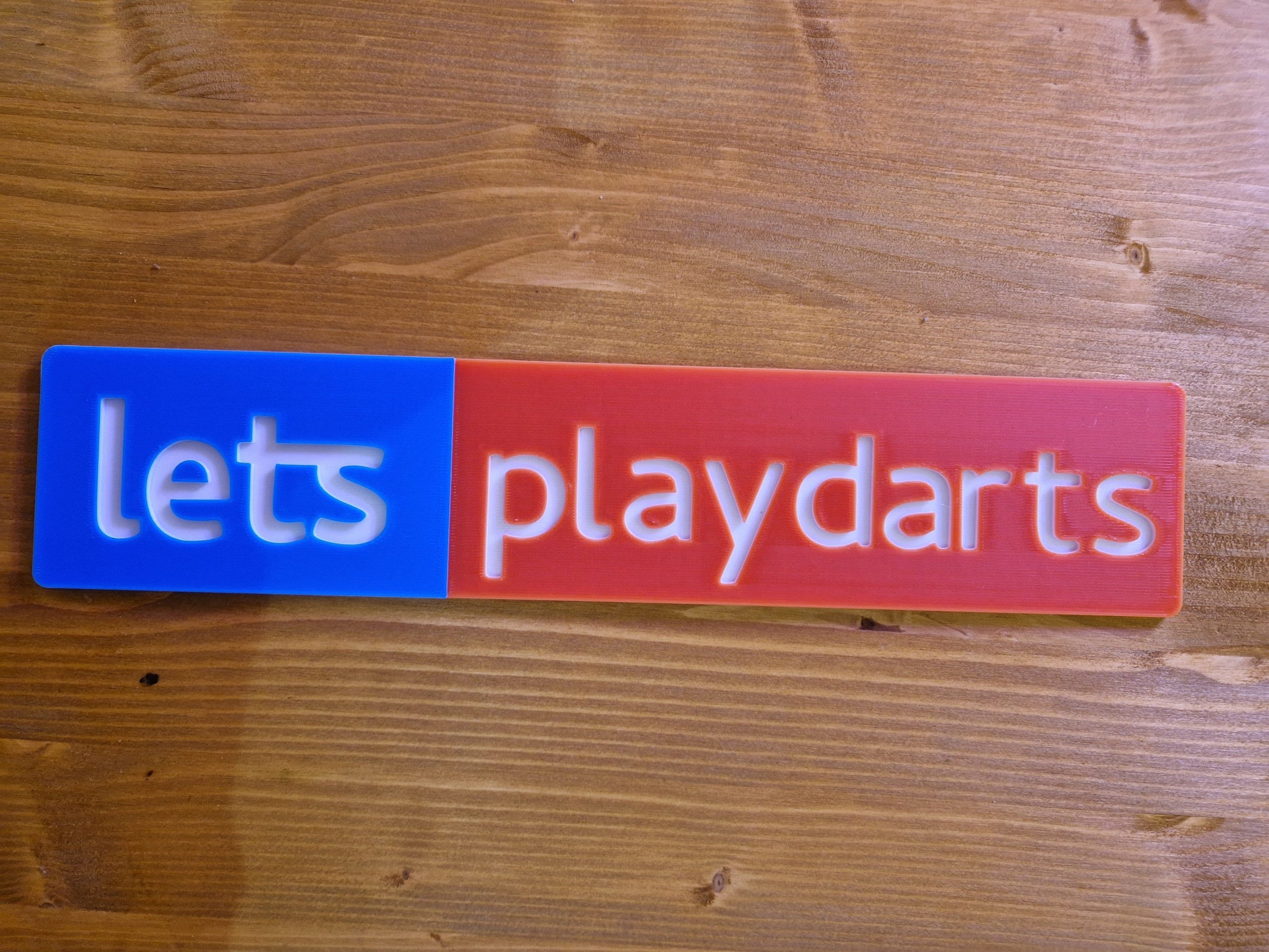 Personalised Sky Sports Style Bar Sign Golf Darts, Bullseye, Cruzcampo ...