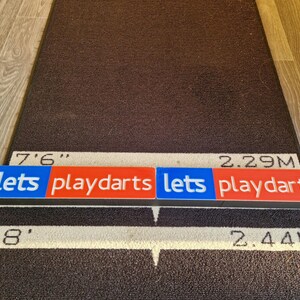Sky Sports Style Raised Darts Oche. Mancave|home|bar.lets Play Darts ...