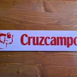 Personalised Sky Sports Style Bar Sign Golf Darts, Bullseye, Cruzcampo ...