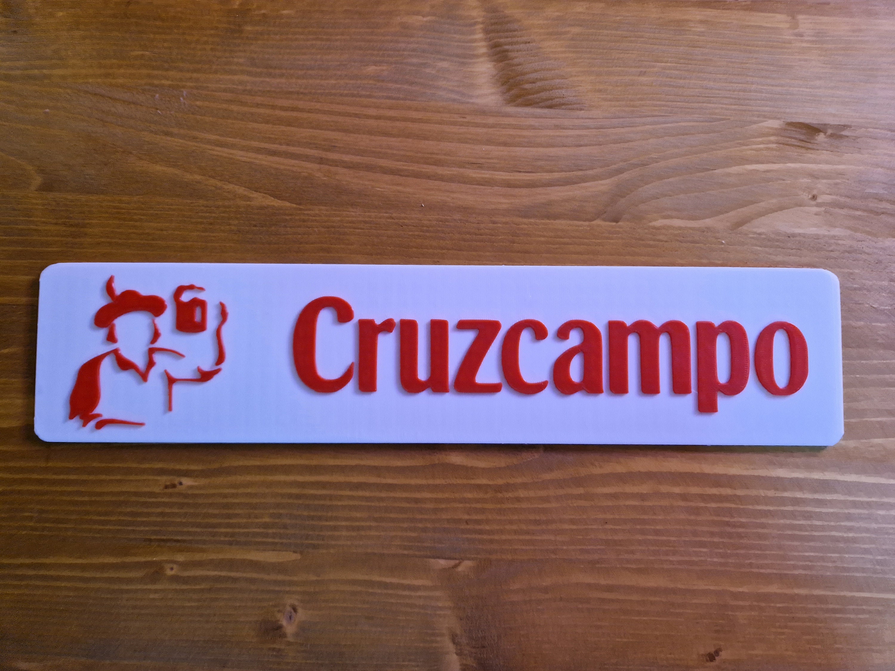 Personalised Sky Sports Style Bar Sign Golf Darts, Bullseye, Cruzcampo ...