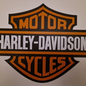 Harley Davidson Bar Mancave Sign - Etsy UK