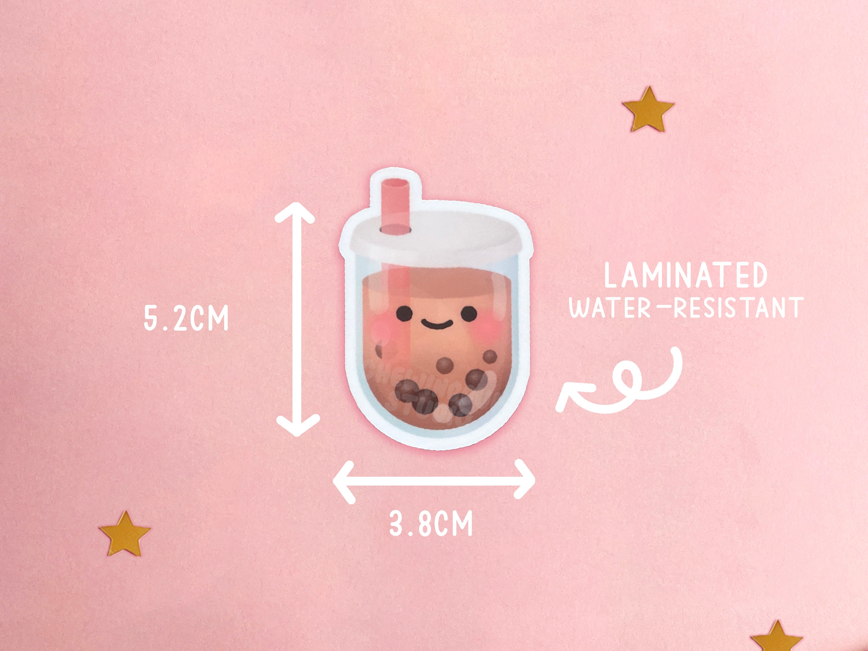 Boba Sticker Pack Bubble Tea Sticker Pack Milk Tea Sticker - Etsy UK