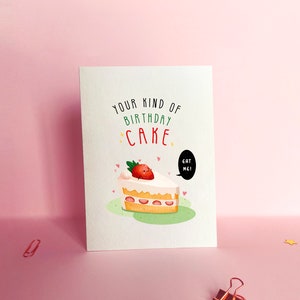 Pack of 4 Birthday Card | Happy Birthday Cake Card, Birthday Card Pack ...