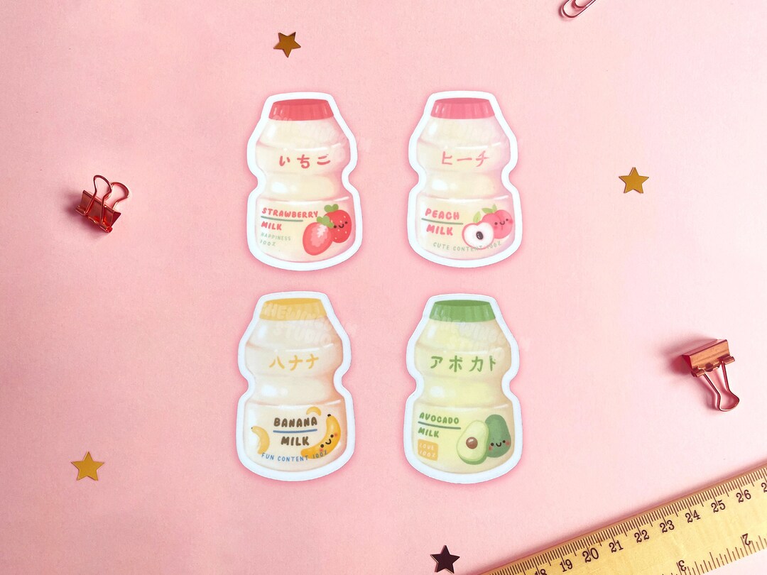 Yakult Sticker Pack | Japanese Drink Sticker Pack, Yogurt Sticker Pack ...