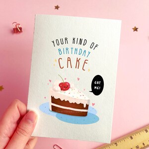 Pack of 4 Birthday Card | Happy Birthday Cake Card, Birthday Card Pack ...