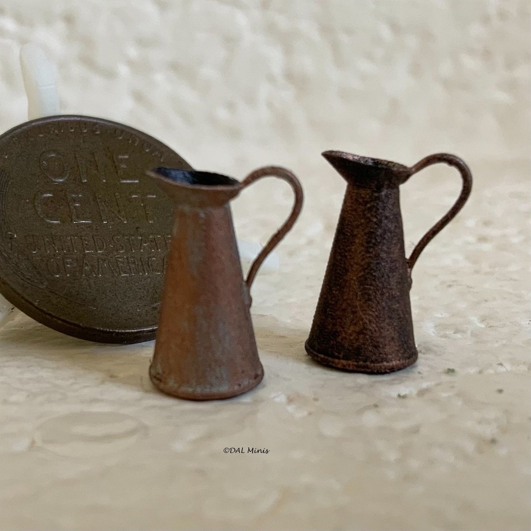 1:24 Scale Tall Jug, Miniature Pitcher (choose Color) - Etsy