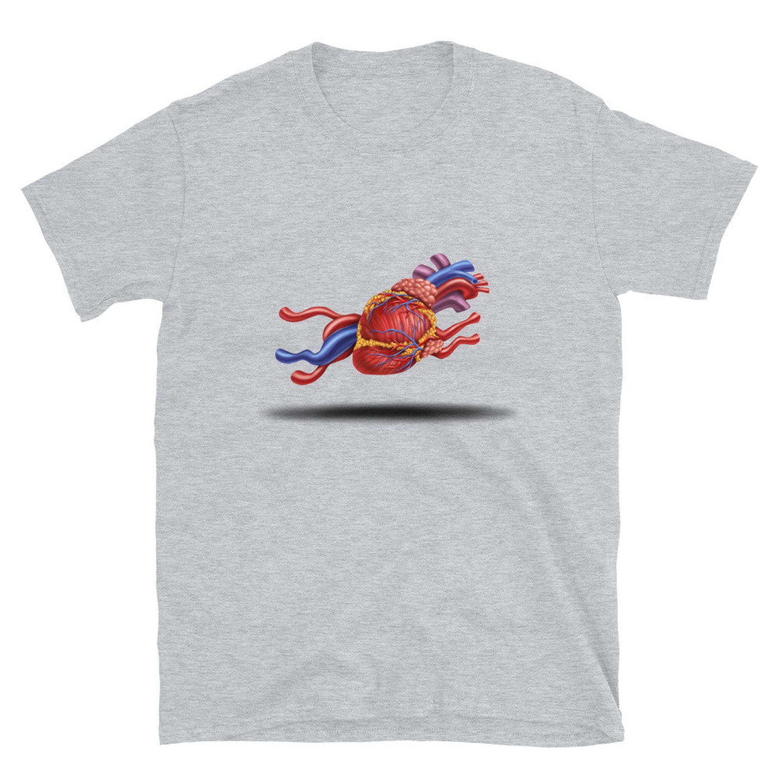 Heart Cardiology Creative Unisex T-shirt - Etsy