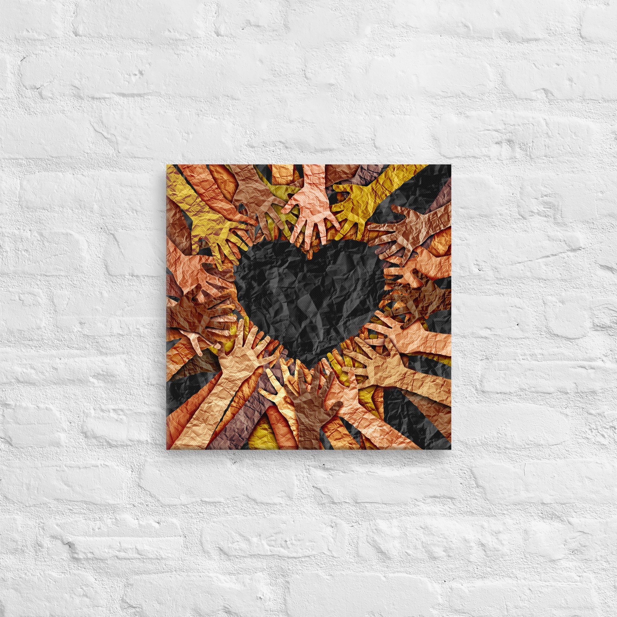 Cultural Diversity Love Poster as African Culture and World Multi ...