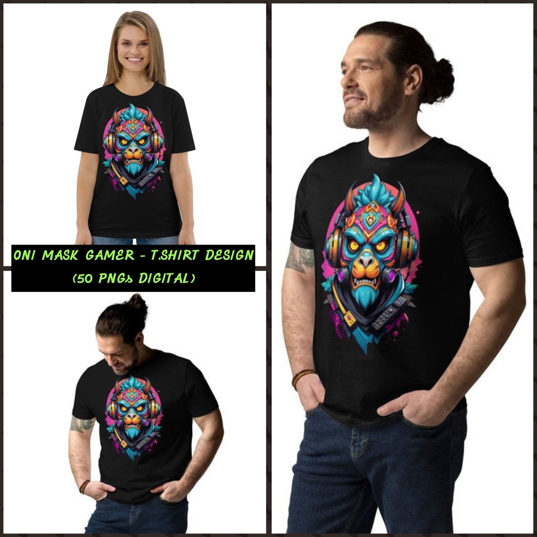 50 Gamer T-shirt Designs – Gamer T-shirt Designs Pack PNG | Digital ...