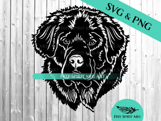 Newfoundland Dog SVG Bundle, Plus PNG File, Digital Download, Dog Mom ...