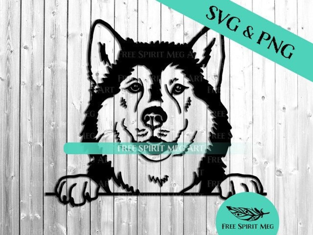 Husky SVG & PNG, Dog Svg, Siberian Husky Svg, Digital Download Svg File ...