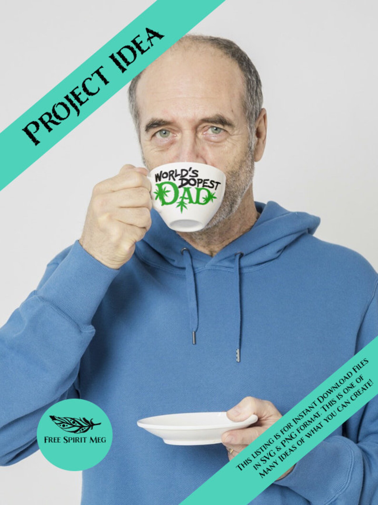 World's Dopest Dad SVG & PNG 2 Files Father's Day - Etsy