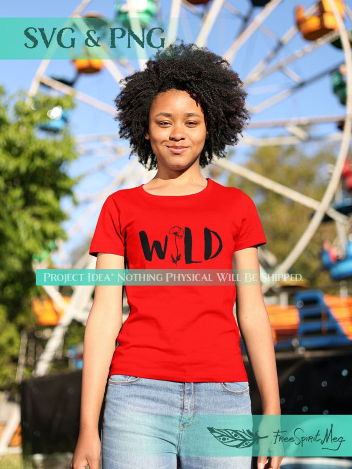 Wild Flower SVG & PNG Wild One Svg Wild Svg Digital - Etsy