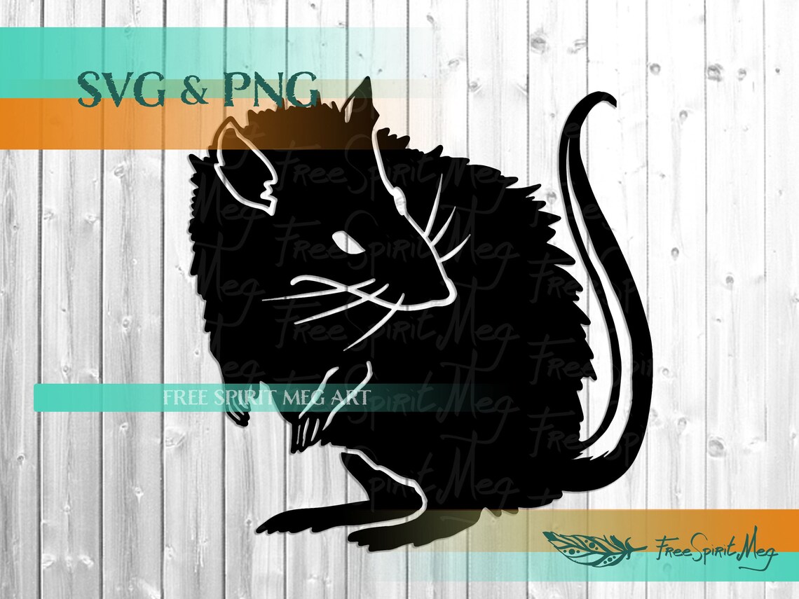 Rat SVG & PNG: Halloween, Witchy Goth Cut File (digital Download) - Etsy