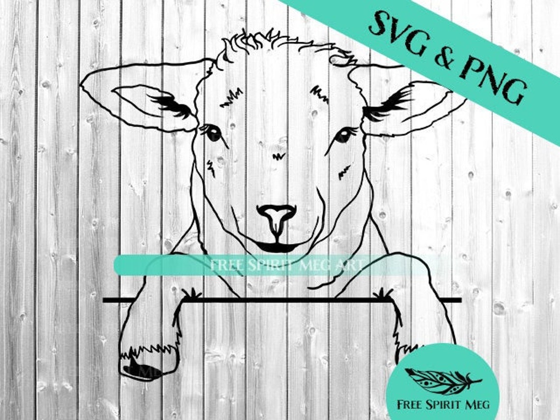 Lamb SVG & PNG Easter Svg Farm Svg Digital Download Svg - Etsy
