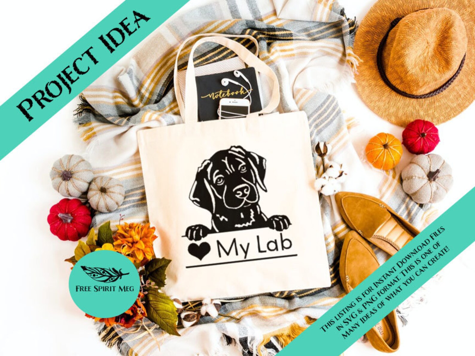 Heart My Black Lab SVG & PNG, Black or Chocolate Labrador Retriever ...