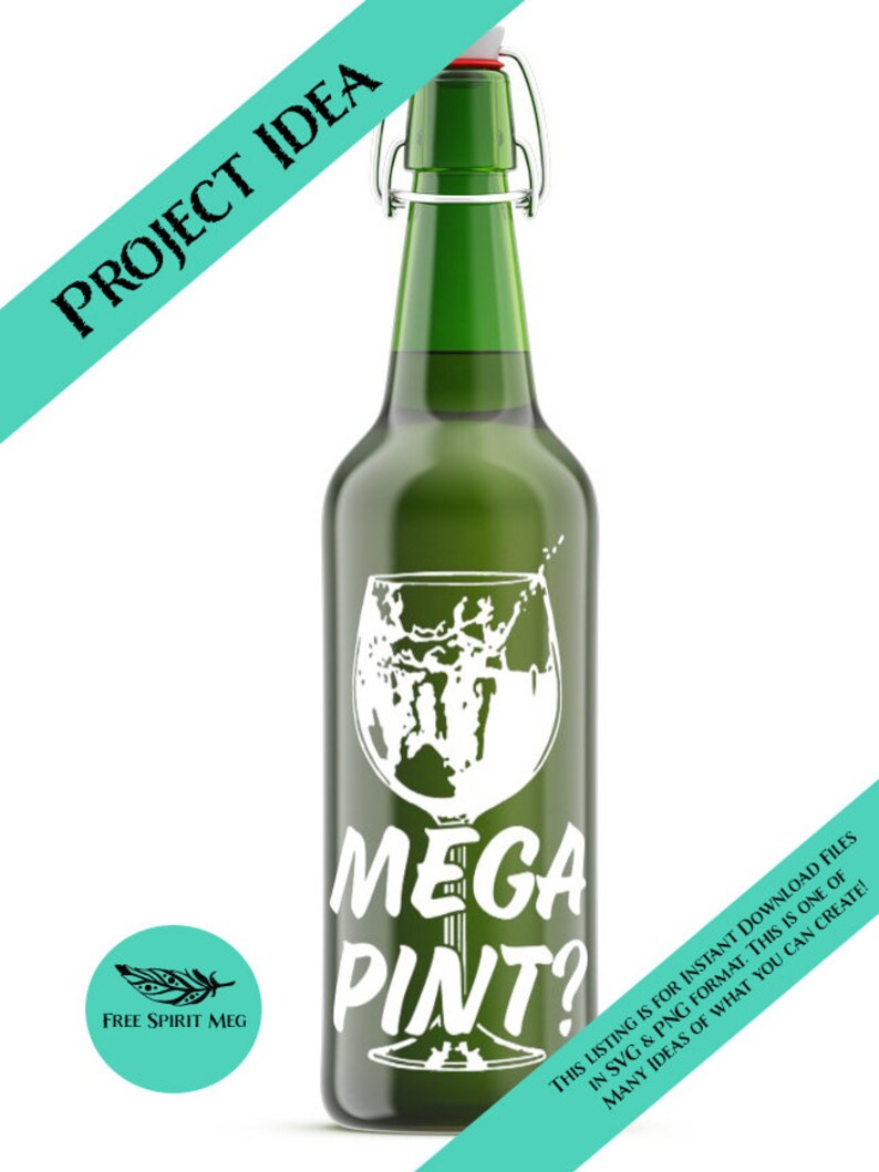Mega Pint SVG & PNG 2 Files Digital Download Johnny Depp - Etsy