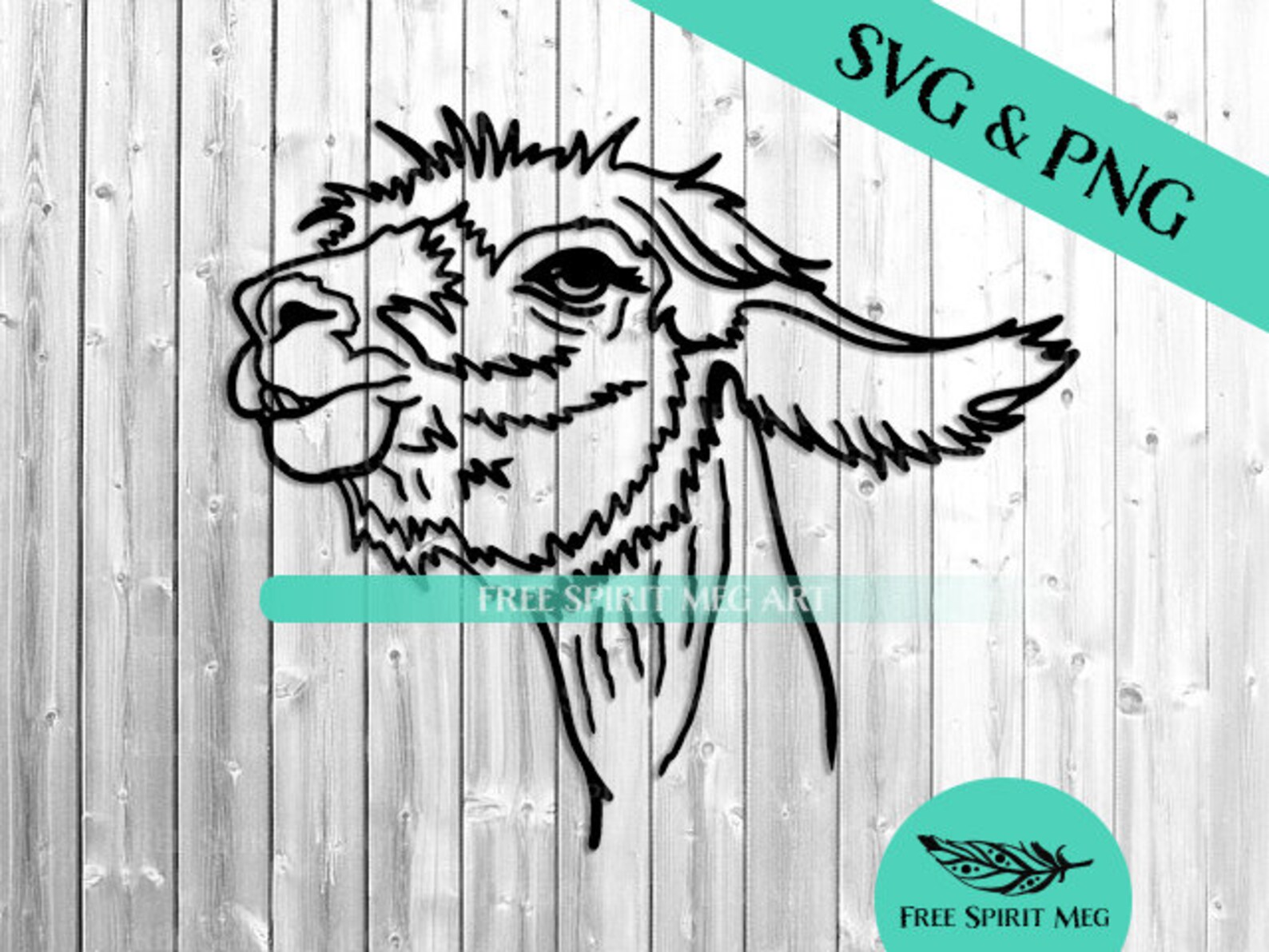 Llama SVG & PNG Bundle 12 Files Instant Download No Drama | Etsy