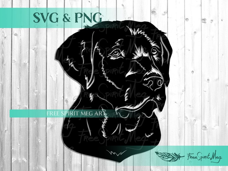 Black Labrador Retriever SVG & PNG Chocolate Lab Svg Digital - Etsy